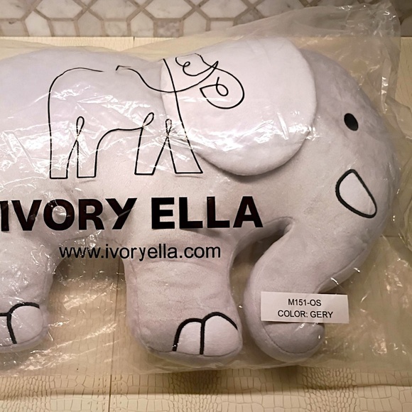 ivory ella | Toys | Very Rare Brand New Ivory Ella Elephant Gray 9 ...
